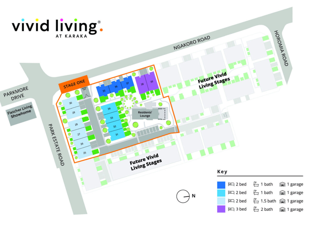Retirement Village in Karaka - Vivid Living
